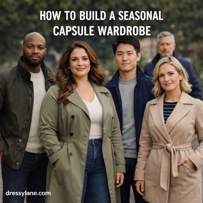 How to Build a Seasonal Capsule Wardrobe - Dressy Lane