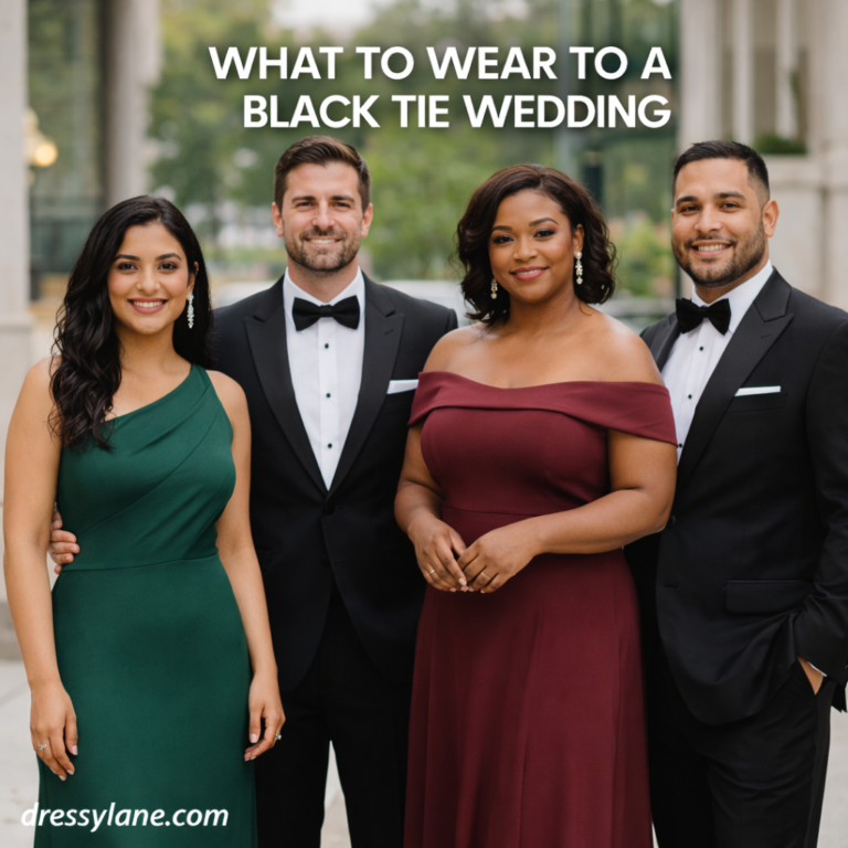 What to Wear to a Black Tie Wedding - Dressy Lane