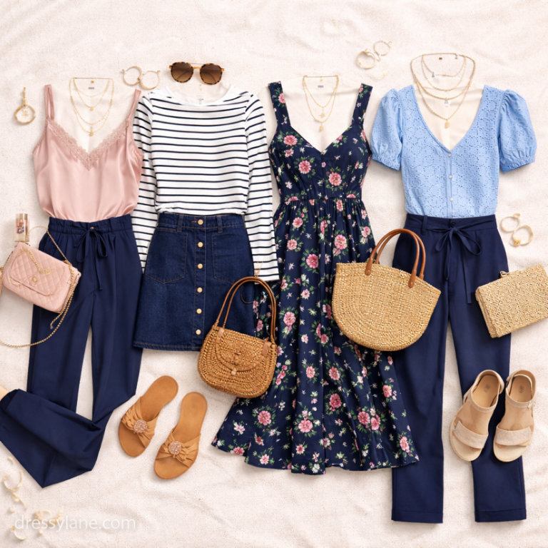 What Colors Go With Navy - Dressy Lane