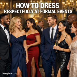 How to Dress Respectfully at Formal Events - Dressy Lane